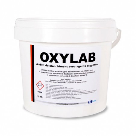10 kg additif de blanchiment désinfectant Oxylab