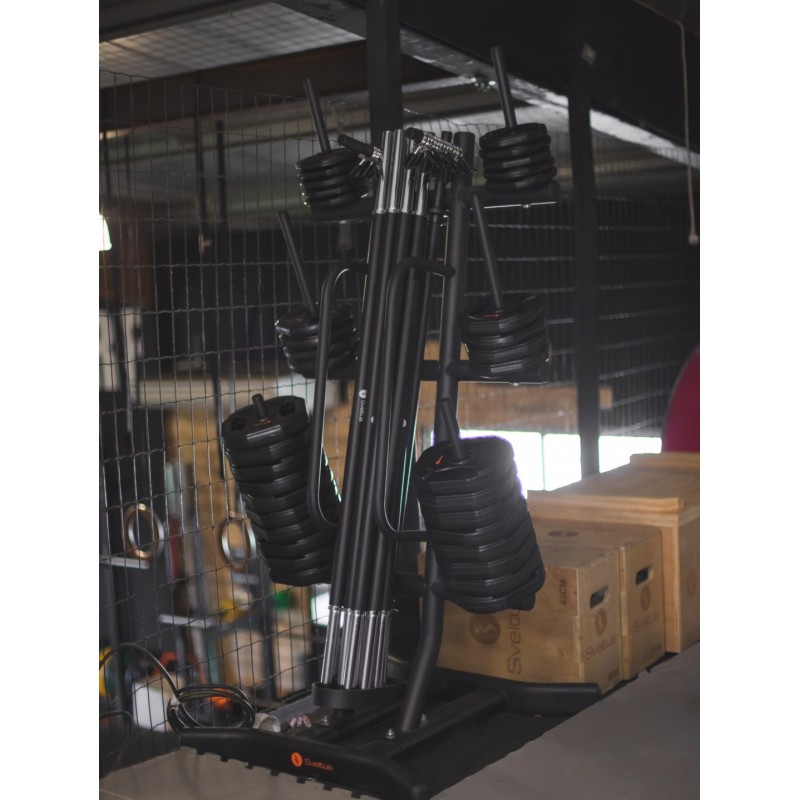Rack pour 10 kits de musculation