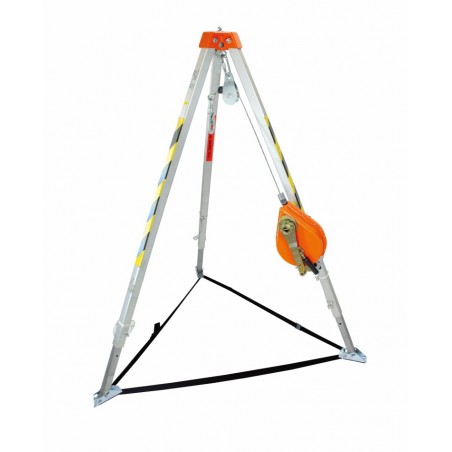 Kit trépied et enrouleur CE stop-chutes