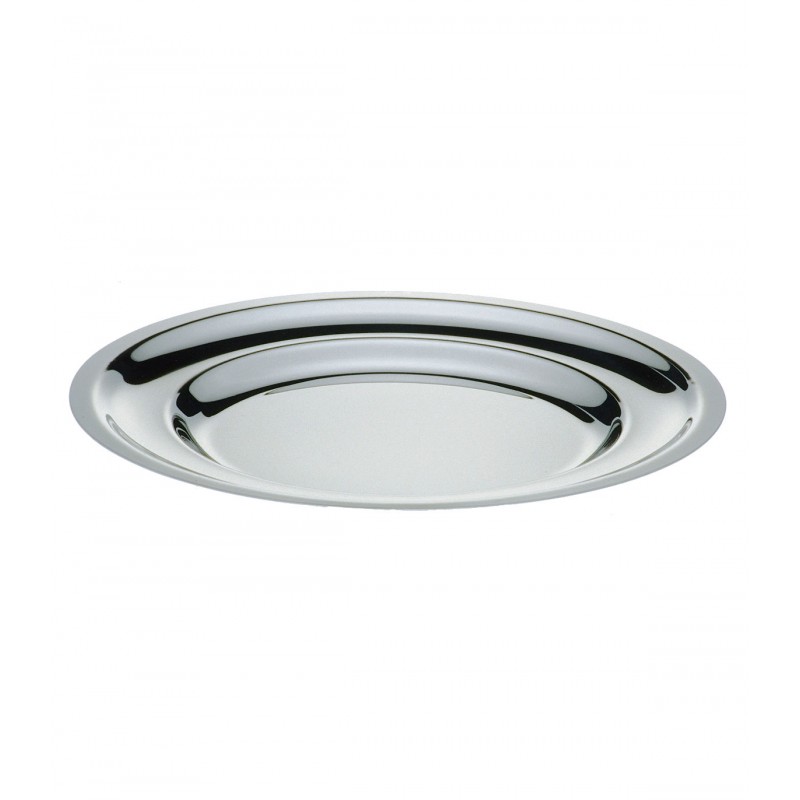 Assiettes 220 mm en inox 18%
